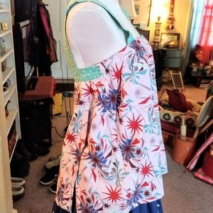 Tops | Vintage Summer Top Homemade Split Side Tie Back | Poshmark